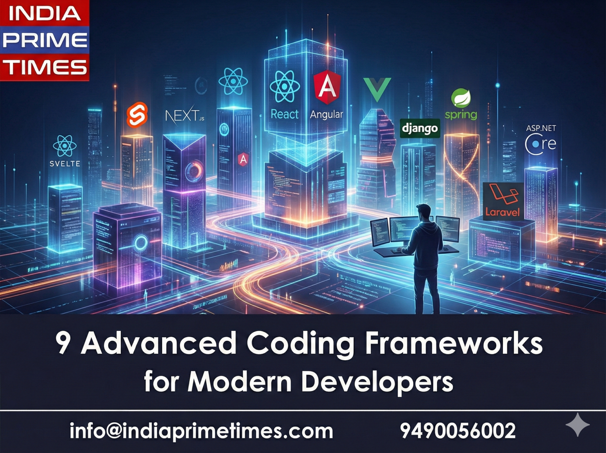 9 Advanced Coding Frameworks for Modern Developers - India Prime Times